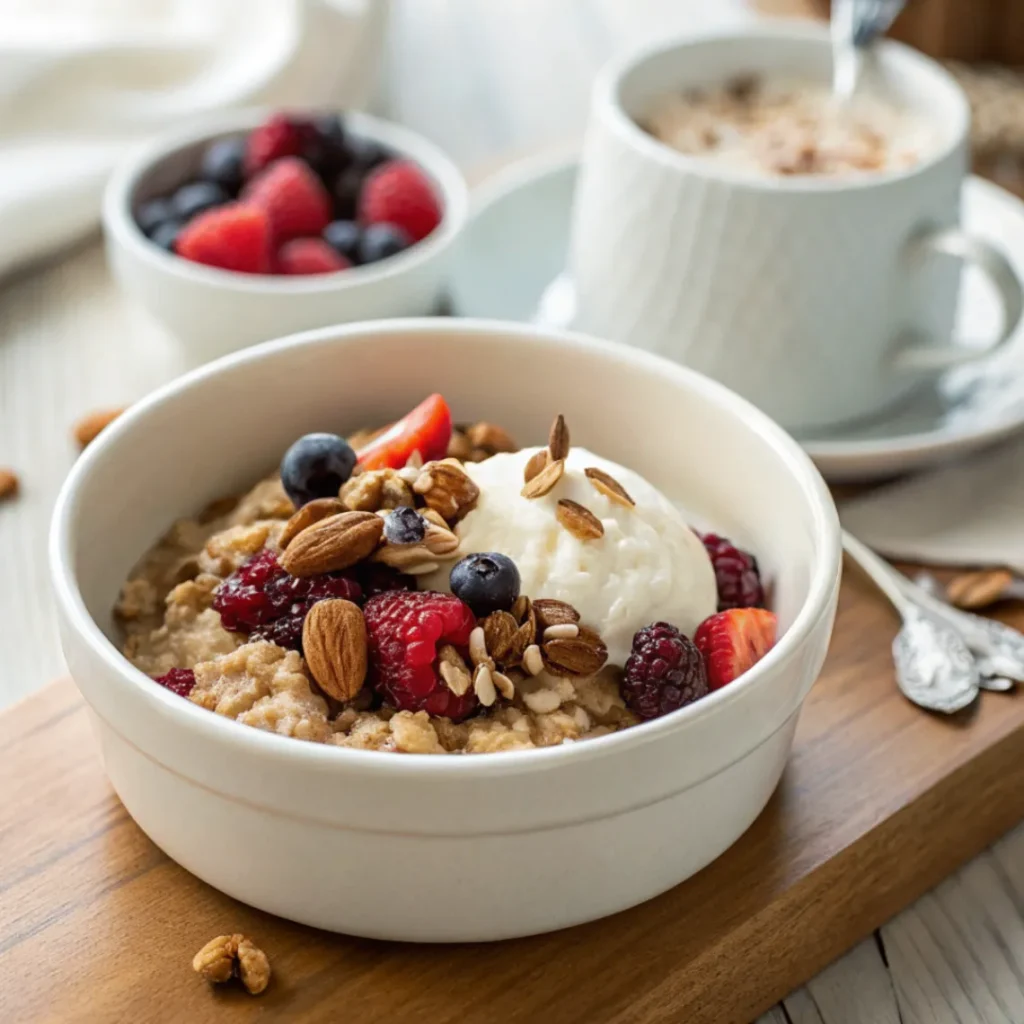 Gesunder Porridge mit Joghurt – So gelingt das perfekte Frühstück ...