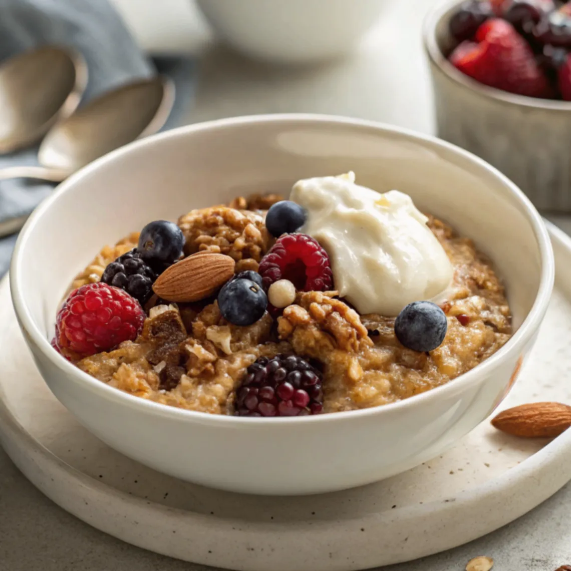 Gesunder Porridge mit Joghurt – So gelingt das perfekte Frühstück ...